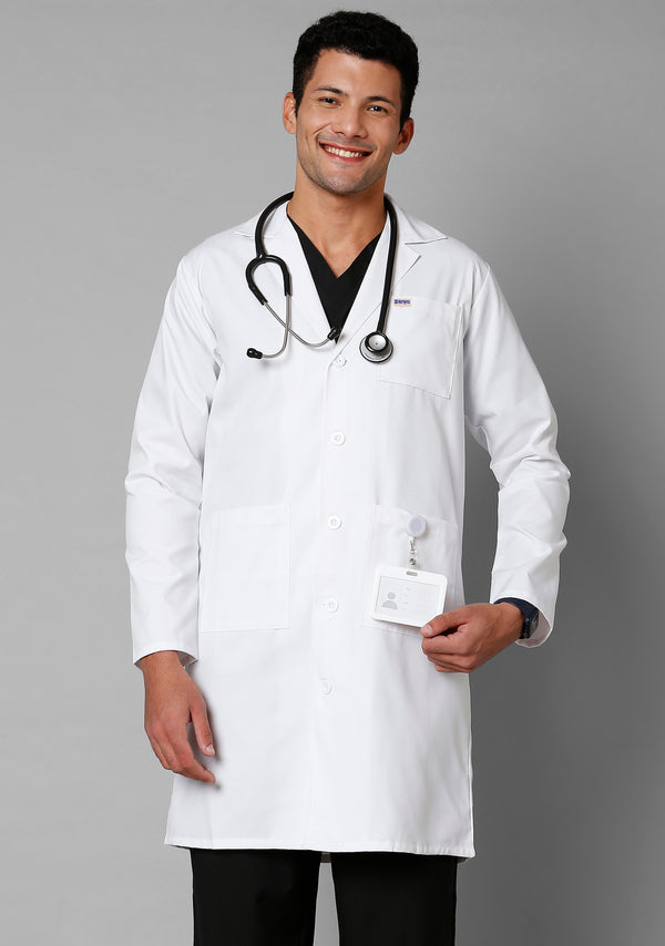 Buy Men’s Chief Full Sleeve Lab Coat Apron at Best Prices| Knya